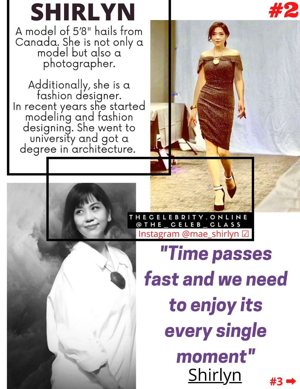 Shirlyn Fashion - Story Of This Beautiful Model, Fashion Designer and ...