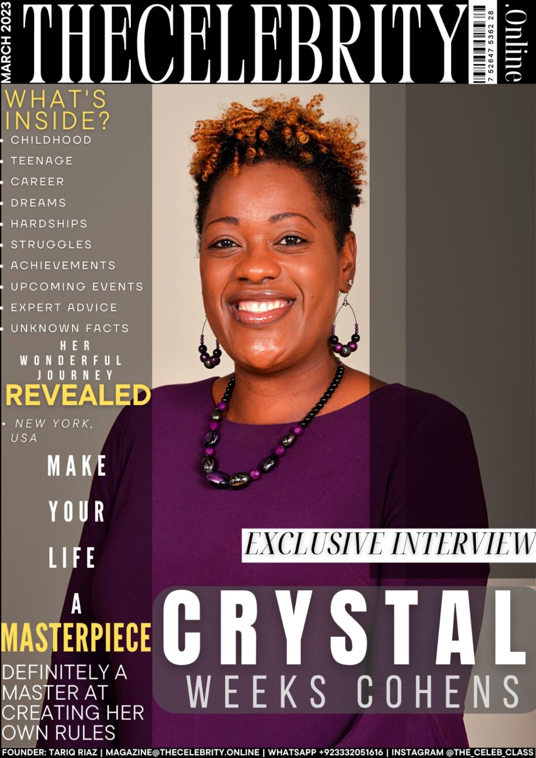 Crystal Weeks Cohens' Exclusive Interview - 'In everything that you do ...