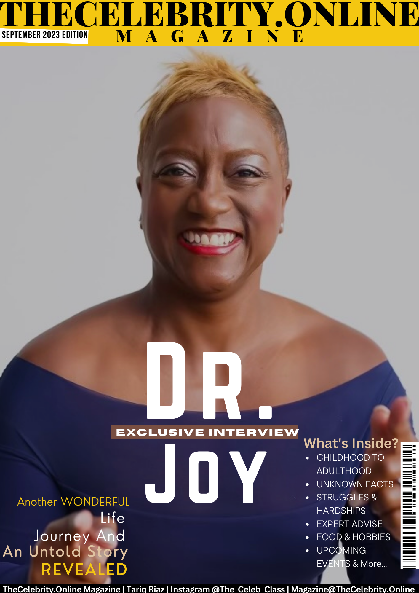 Dr. Joy Exclusive Interview - ‘Do Whatever Brings You Joy’ Dr. Joy Exclusive Interview - ‘Do Whatever Brings You Joy’